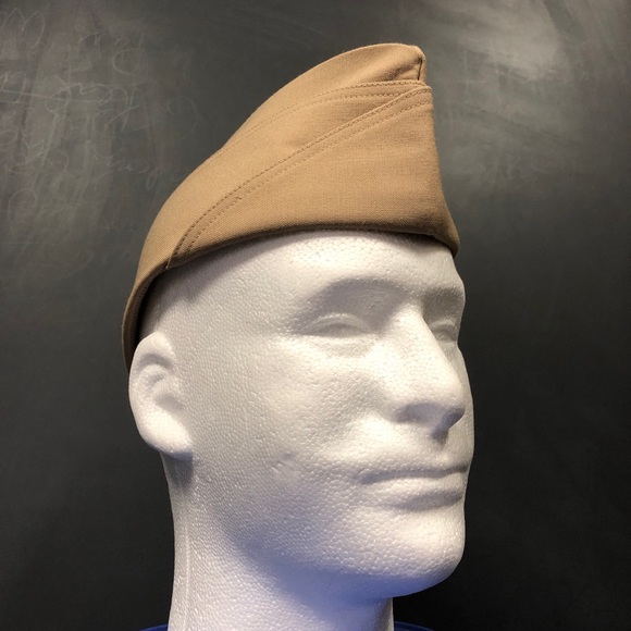 Kingform | Accessories | New Navy Khaki Garrison Cap Poly Wool 7 4 ...